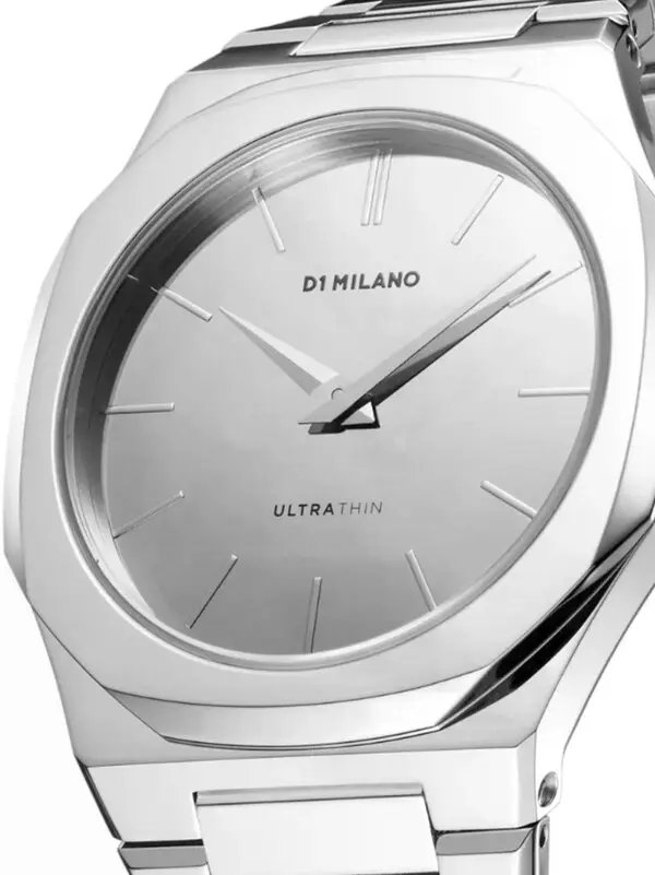 D1 MILANO Ultra Thin 38mm Watch - Silver