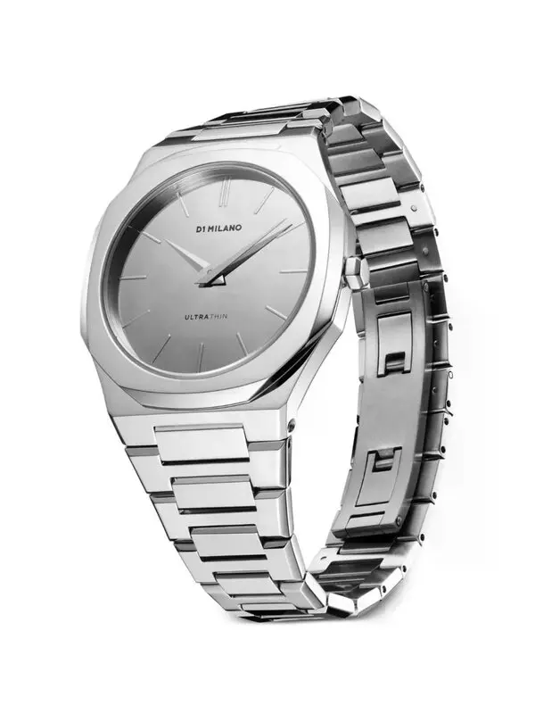 D1 MILANO Ultra Thin 38mm Watch - Silver