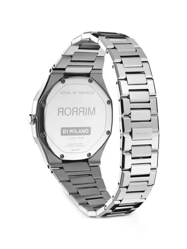 D1 MILANO Ultra Thin 38mm Watch - Silver