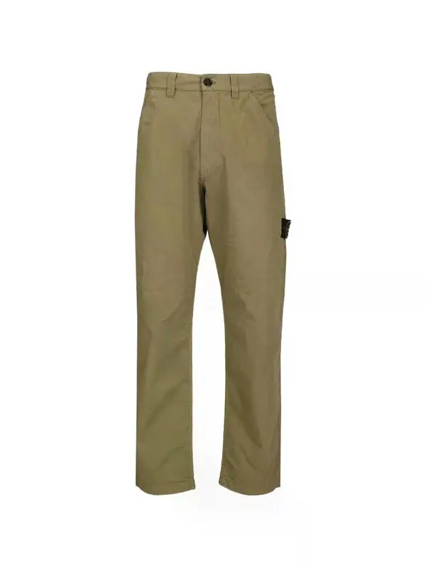 Stone Island Ripstop Cotton Trousers