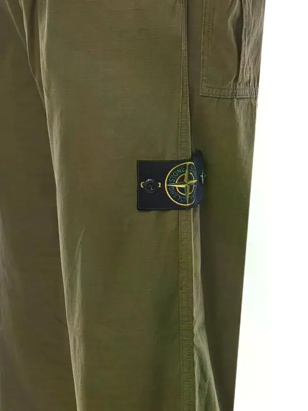 Stone Island Ripstop Cotton Trousers
