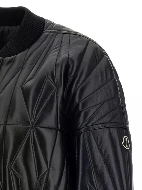 Rick Owens X Moncler Quilted Jacket - Black