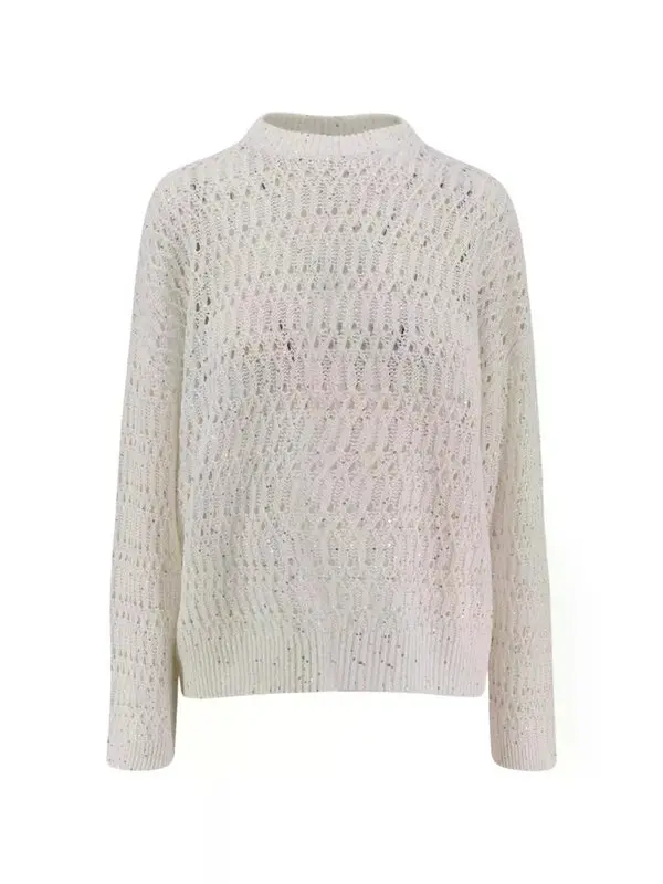 Brunello Cucinelli Openwork Sweater