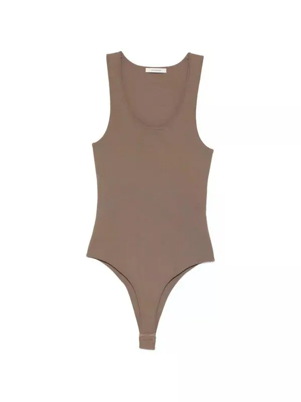 ENTIRE STUDIOS Sleeveless Bodysuit - Brown
