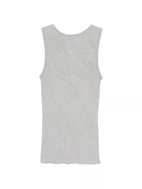 ERL Ribbed Logo Tank Top