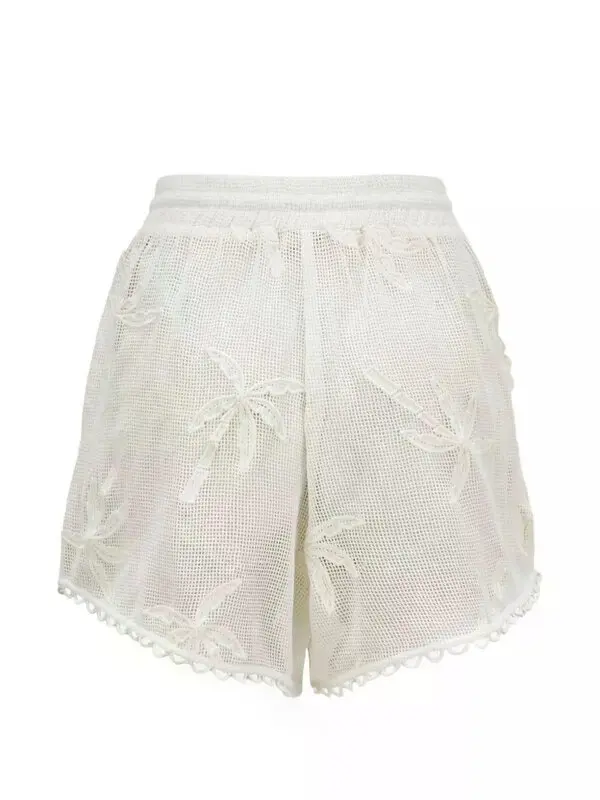 Farm Rio Palm Trees Mini Shorts
