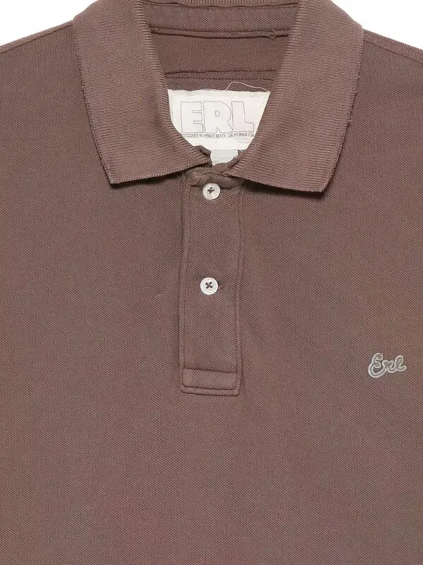 ERL Raw-hem Polo Shirt