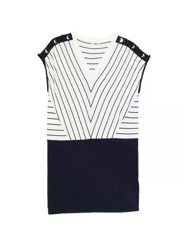 Liu Jo Striped Mini Dress