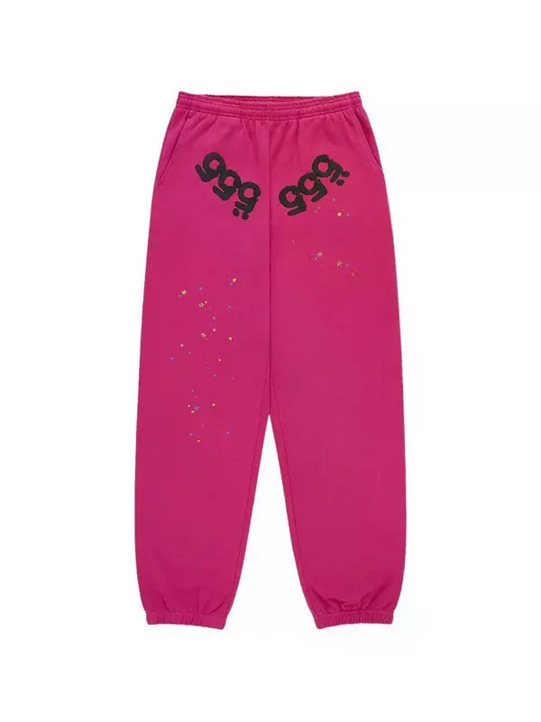 SP5DER Angel Number Track Pants