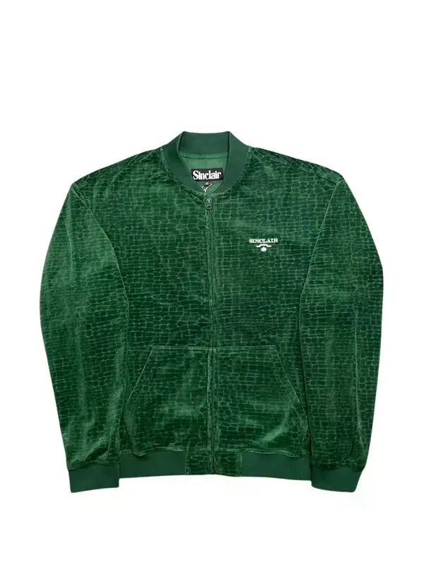 SINCLAIR Jacquard Velour Track Jacket