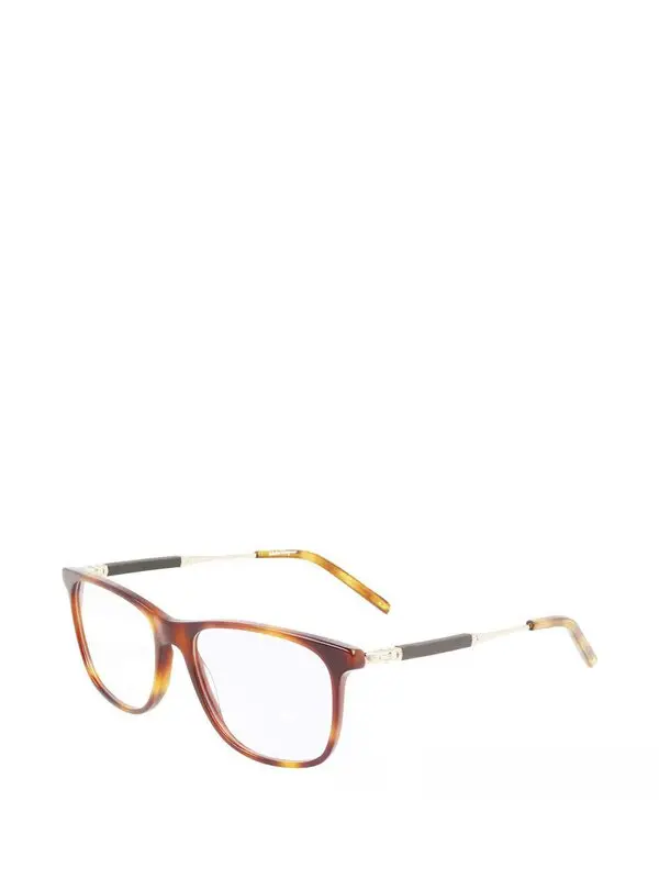 FERRAGAMO Havana Square-frame Glasses - Brown