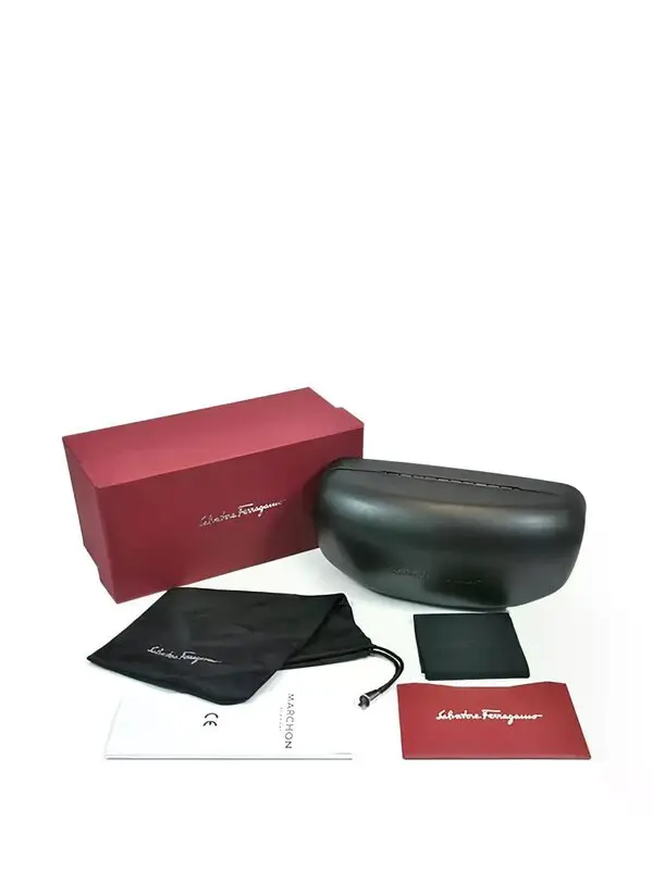 FERRAGAMO Havana Square-frame Glasses