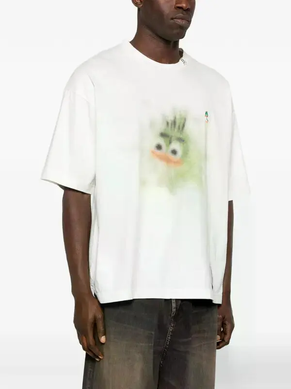 Mihara Yasuhiro Printed Tee T-shirt - Neutrals