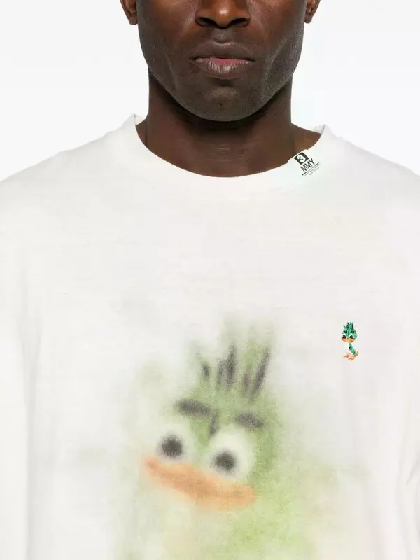 Mihara Yasuhiro Printed Tee T-shirt - Neutrals