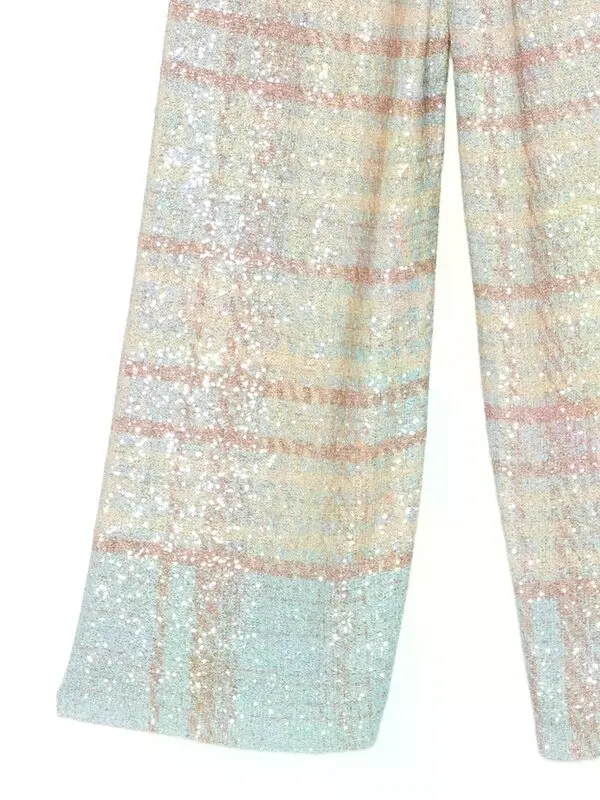 CIRCUS HOTEL Sequin Trousers
