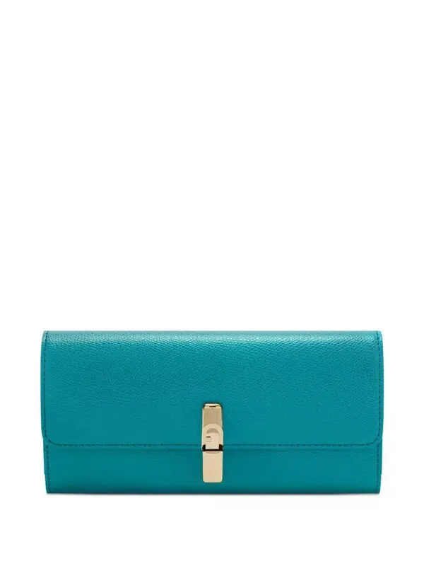 Furla Iride Continental Leather Wallet - Blue