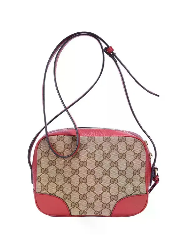 Gucci Bree Gg Canvas Shoulder Bag - Neutrals