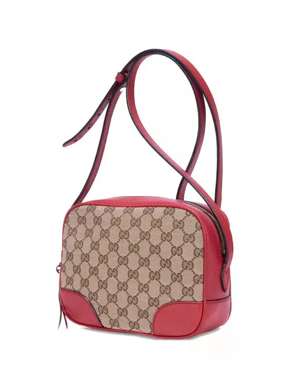 Gucci Bree Gg Canvas Shoulder Bag - Neutrals