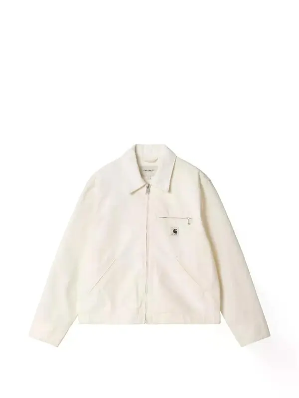 Carhartt Work In Progress Og Detroit Zip Pocket Jacket - White