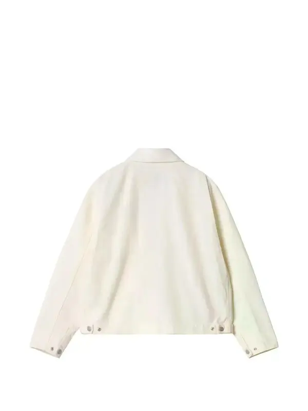 Carhartt Work In Progress Og Detroit Zip Pocket Jacket - White