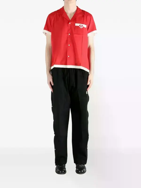 BODE Embroidered Shirt - Red