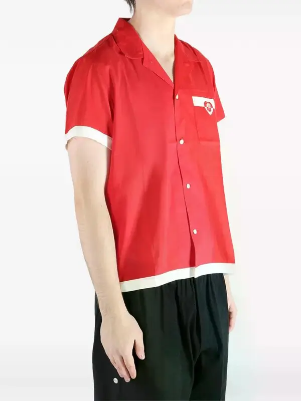 BODE Embroidered Shirt - Red