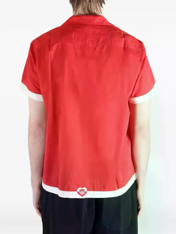 BODE Embroidered Shirt - Red