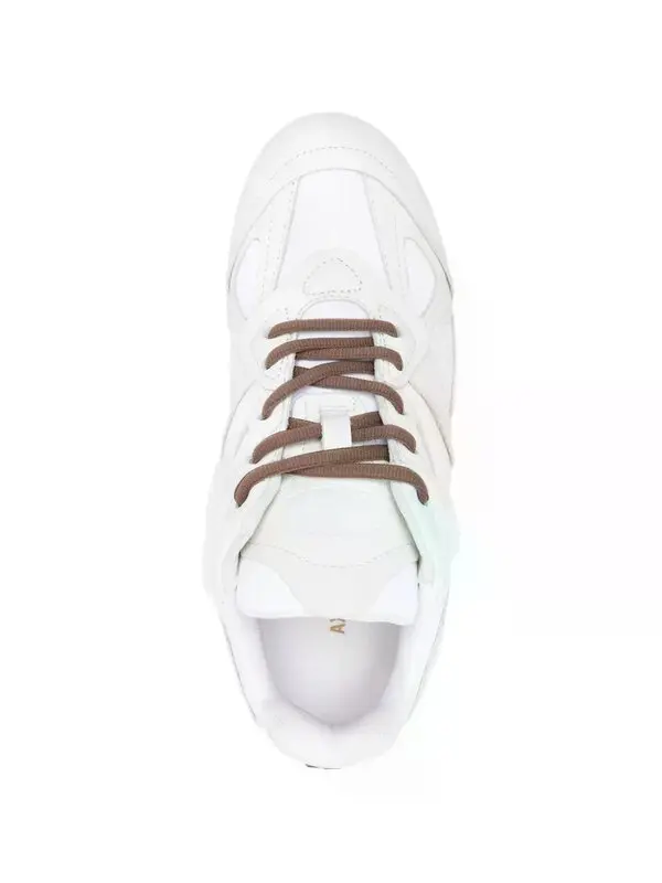 Axel Arigato Paneled Lace-up Sneakers - White