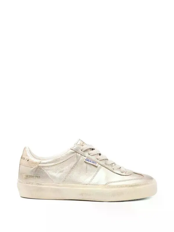 GOLDEN GOOSE Soul Star Metallic Sneakers