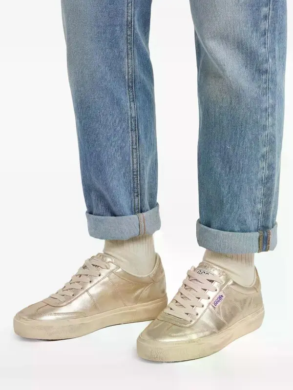 GOLDEN GOOSE Soul Star Metallic Sneakers