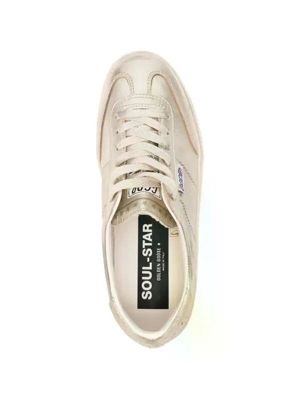GOLDEN GOOSE Soul Star Metallic Sneakers