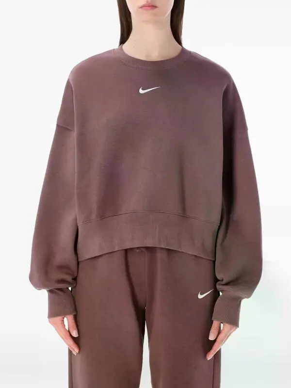 Nike Crew-neck Sweatshirt - Brown