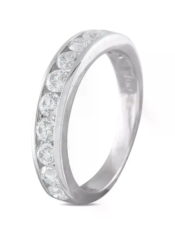 LB EXCLUSIVE 18k White Gold Diamond Ring - Silver