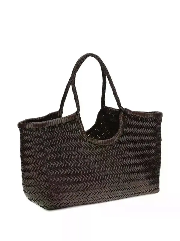 Dragon Diffusion Nantucket Woven Shoulder Bag - Brown
