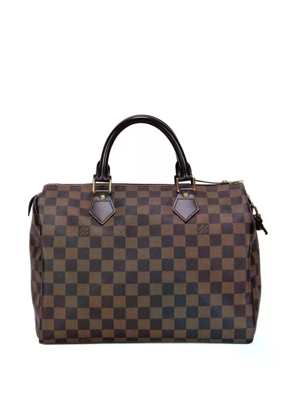 LOUIS VUITTON Speedy Padlock Handbag