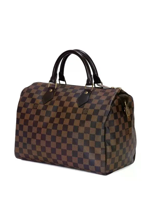 LOUIS VUITTON Speedy Padlock Handbag