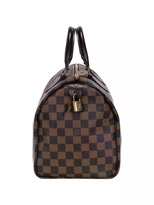 LOUIS VUITTON Speedy Padlock Handbag