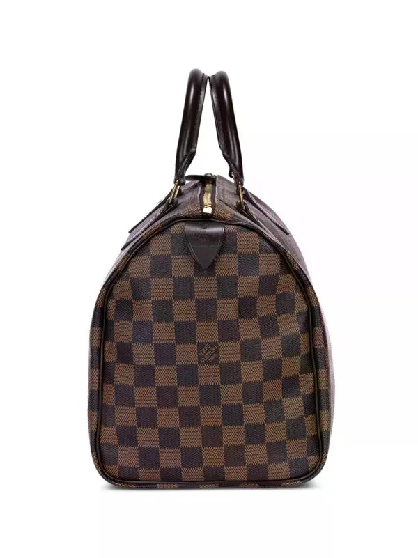 LOUIS VUITTON Speedy Padlock Handbag