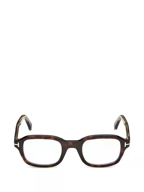 TOM FORD Square-frame Glasses - Brown