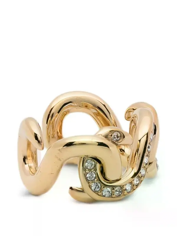 SWAROVSKI Dextera Open-band Ring - Gold