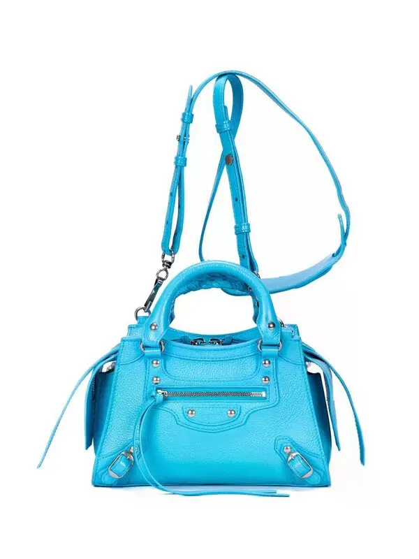 Balenciaga Mini Neo Classic Braided-handle Tote Bag