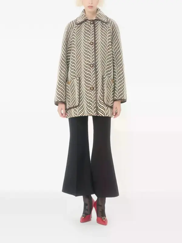 Valentino Garavani Floral Lycra Knee-high Socks - Black