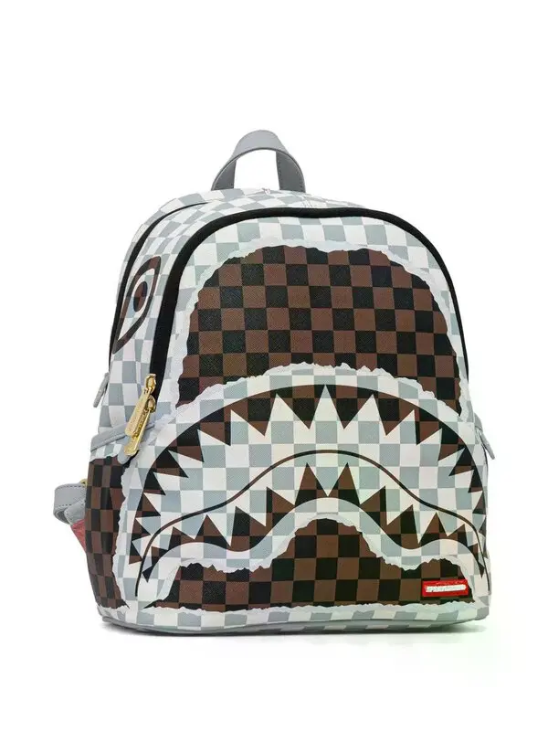 SPRAYGROUND Check-pattern Backpack - Grey