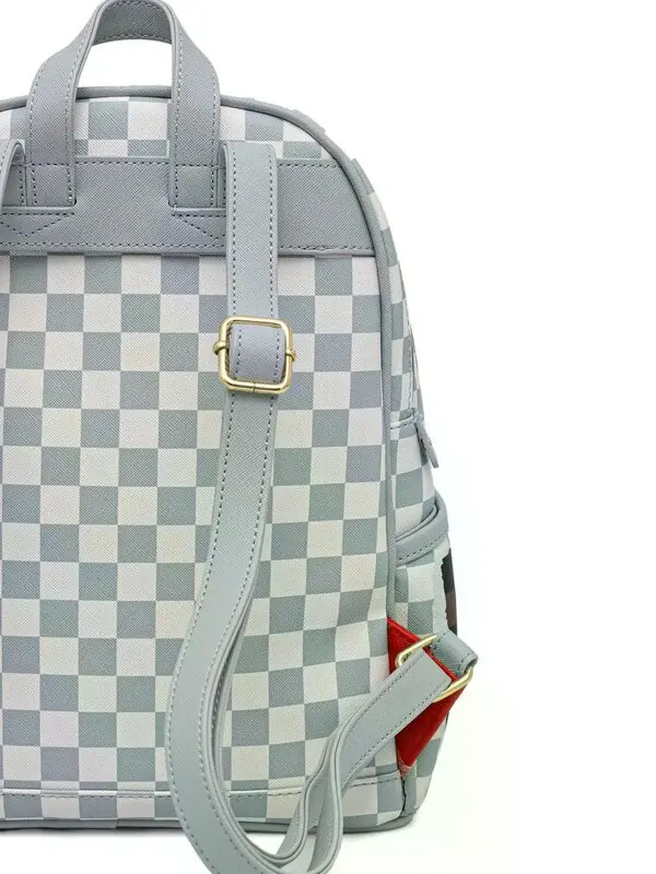 SPRAYGROUND Check-pattern Backpack - Grey