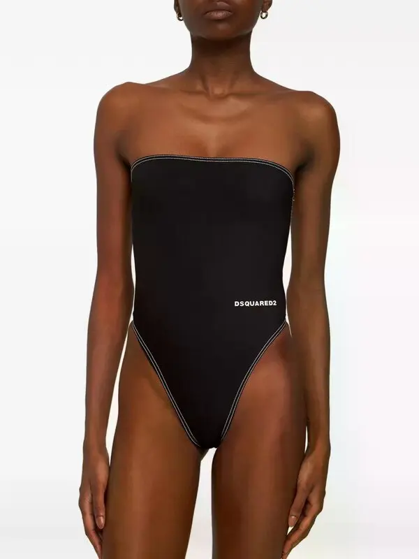 Dsquared2 Logo-embroidered Swimsuit
