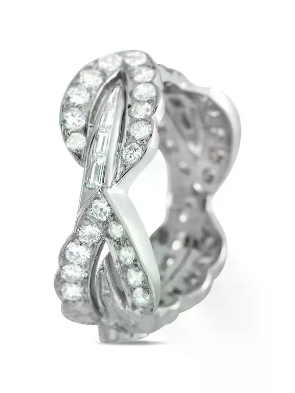 LB EXCLUSIVE 18k White Gold Diamond Ring