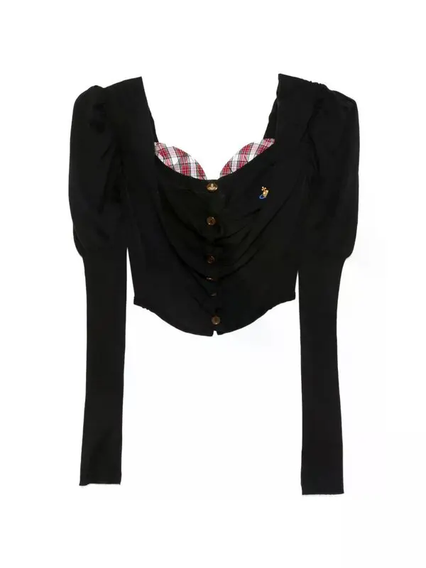 VIVIENNE WESTWOOD Button Bea Corset Top