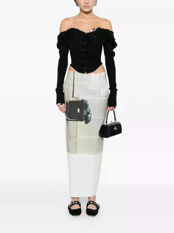 VIVIENNE WESTWOOD Button Bea Corset Top