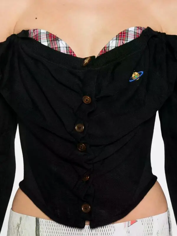 VIVIENNE WESTWOOD Button Bea Corset Top