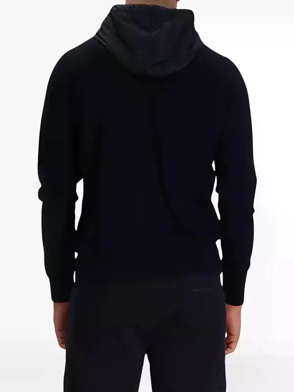 Karl Lagerfeld Zip-up Hooded Jacket